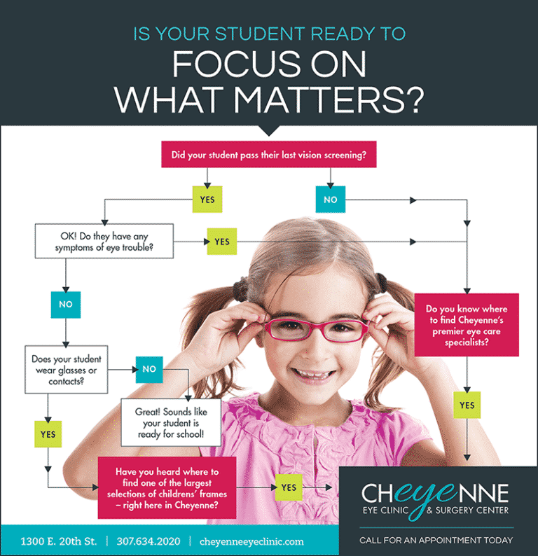 August is Back to School Month - Cheyenne Eye Clinic & Surgery Center